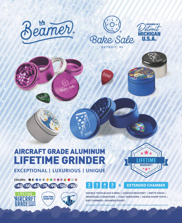 Beamer Aircraft Grade Grinders — SmokeHouse Distribution